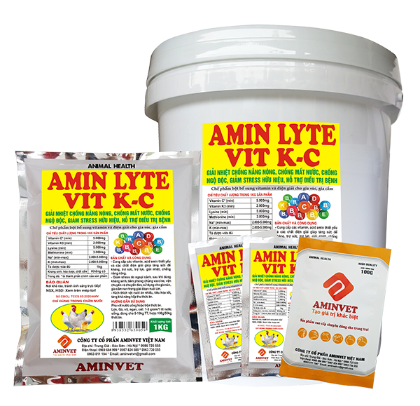 AMINLYTE VIT – K- C 1kg - THUỐC THÚ Y