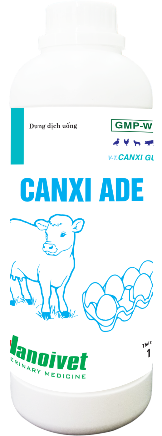 CANXI ADE 1L - THUỐC THÚ Y
