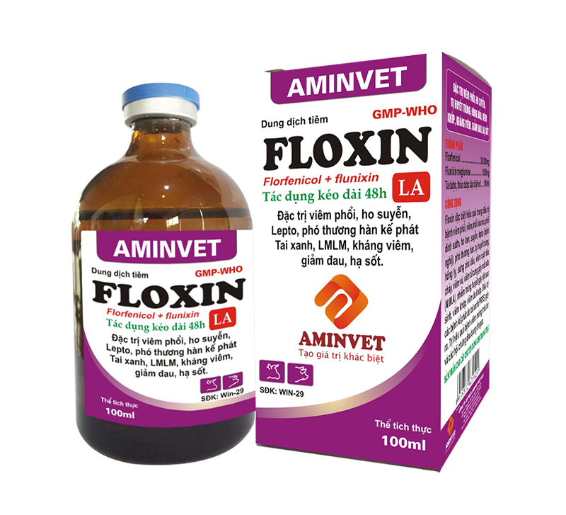 FLOXIN LA 100ML – THUỐC THÚ Y