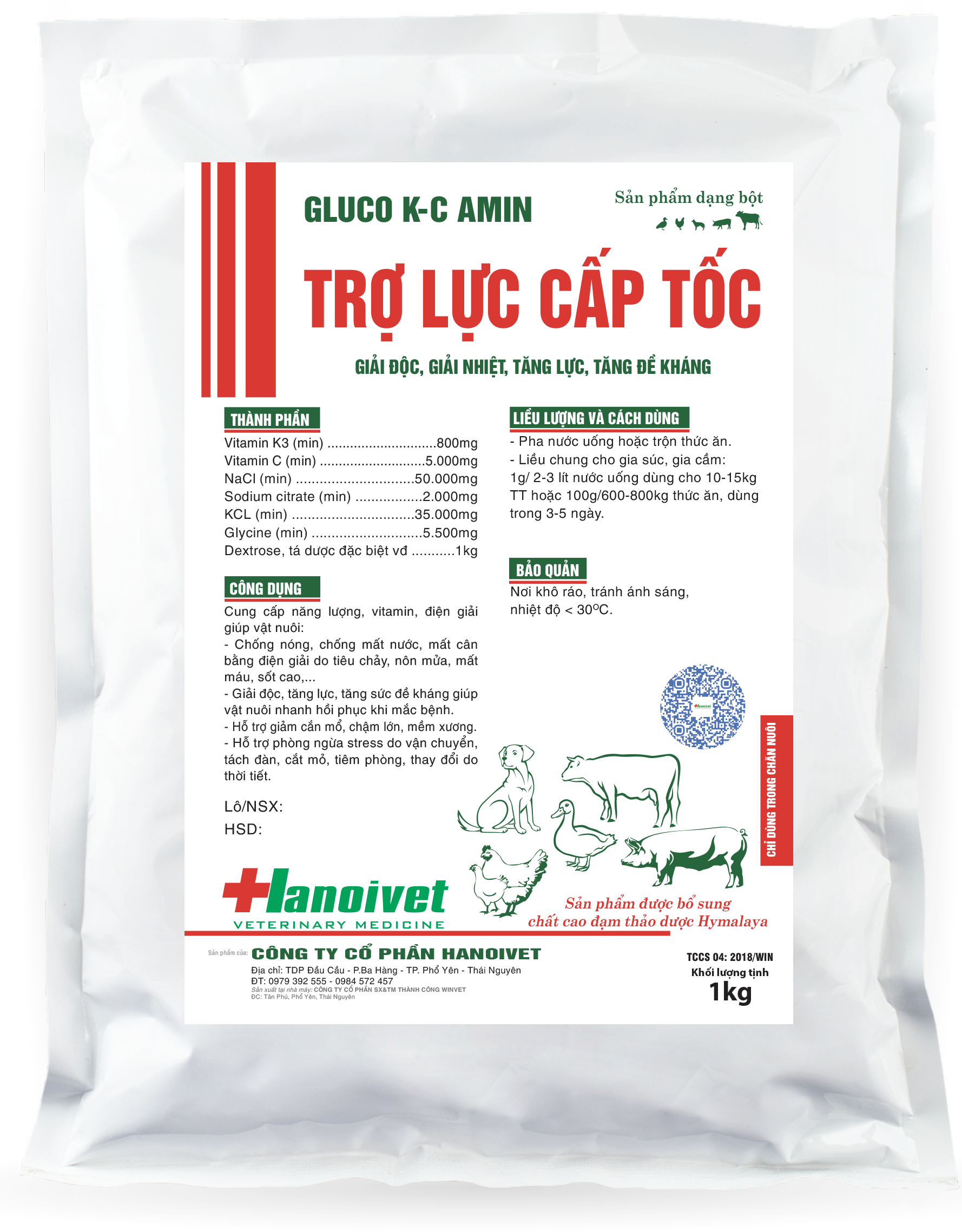 TRỢ LỰC CẤP TỐC - THUỐC THÚ Y
