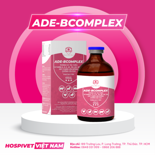 ADE BCOMPLEX 100ml - THUỐC THÚ Y