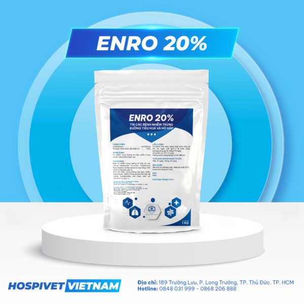 ENRO 20% 1kg - THUỐC THÚ Y